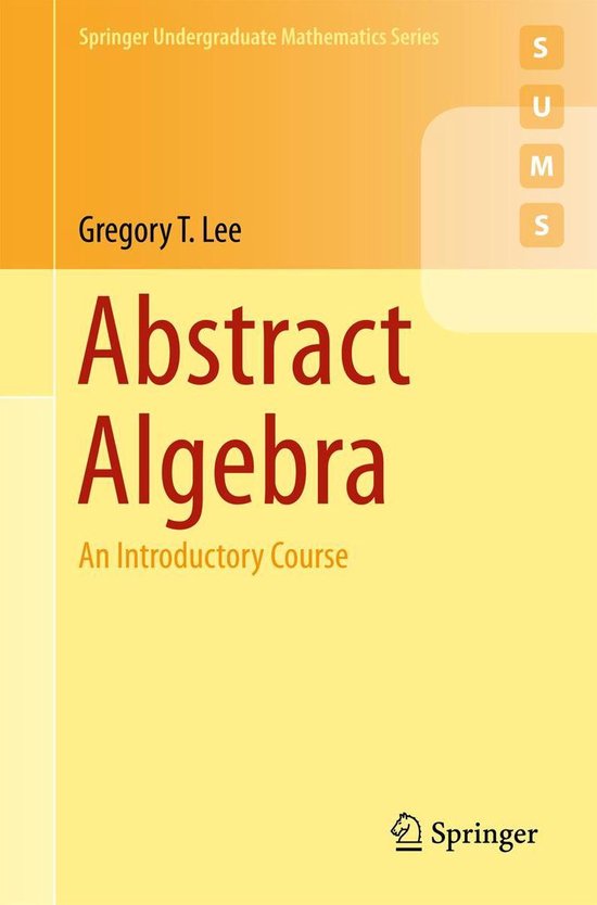 Springer Undergraduate Mathematics Series - Abstract Algebra (ebook ...