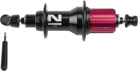Novatec Superlight naaf racefiets 11 versnellingen Shimano rood/zwart ...