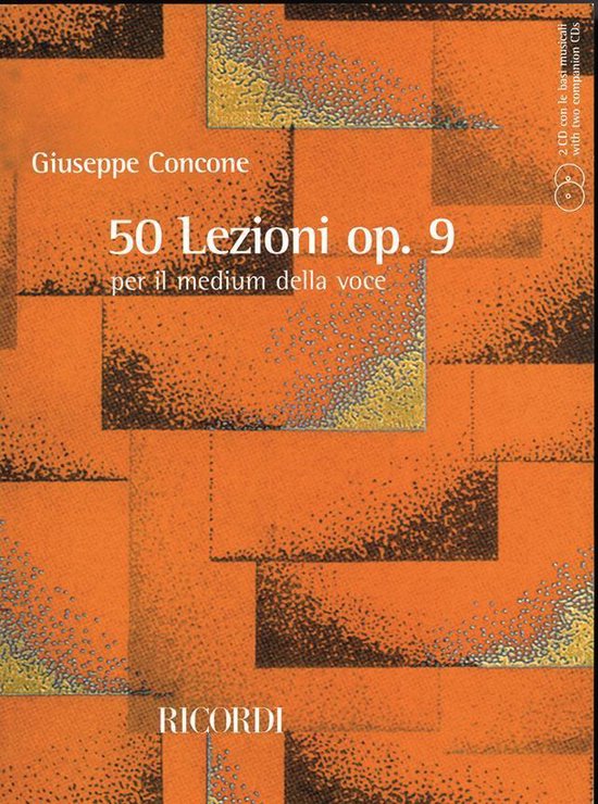 50 Lezioni Op. 9, Giuseppe Concone | 9790041829425 | Boeken | bol.com