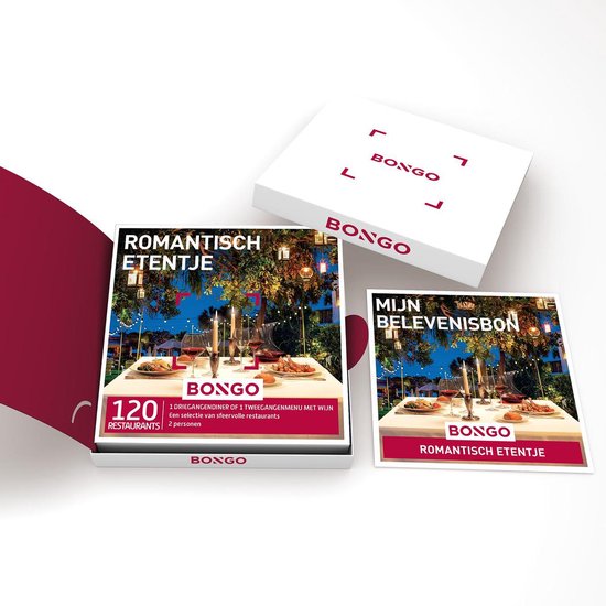 BONGO - Romantisch Etentje - Cadeaubon | bol