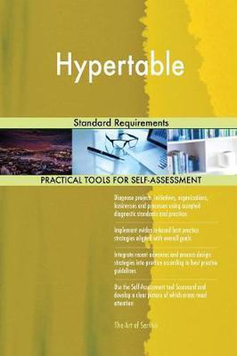 Hypertable Standard Requirements | 9780655324737 | Gerardus Blokdyk | Boeken | bol