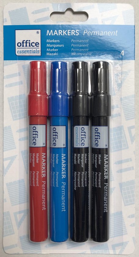 10 x 4, Permanent markers, stiften, watervaste stiften | bol