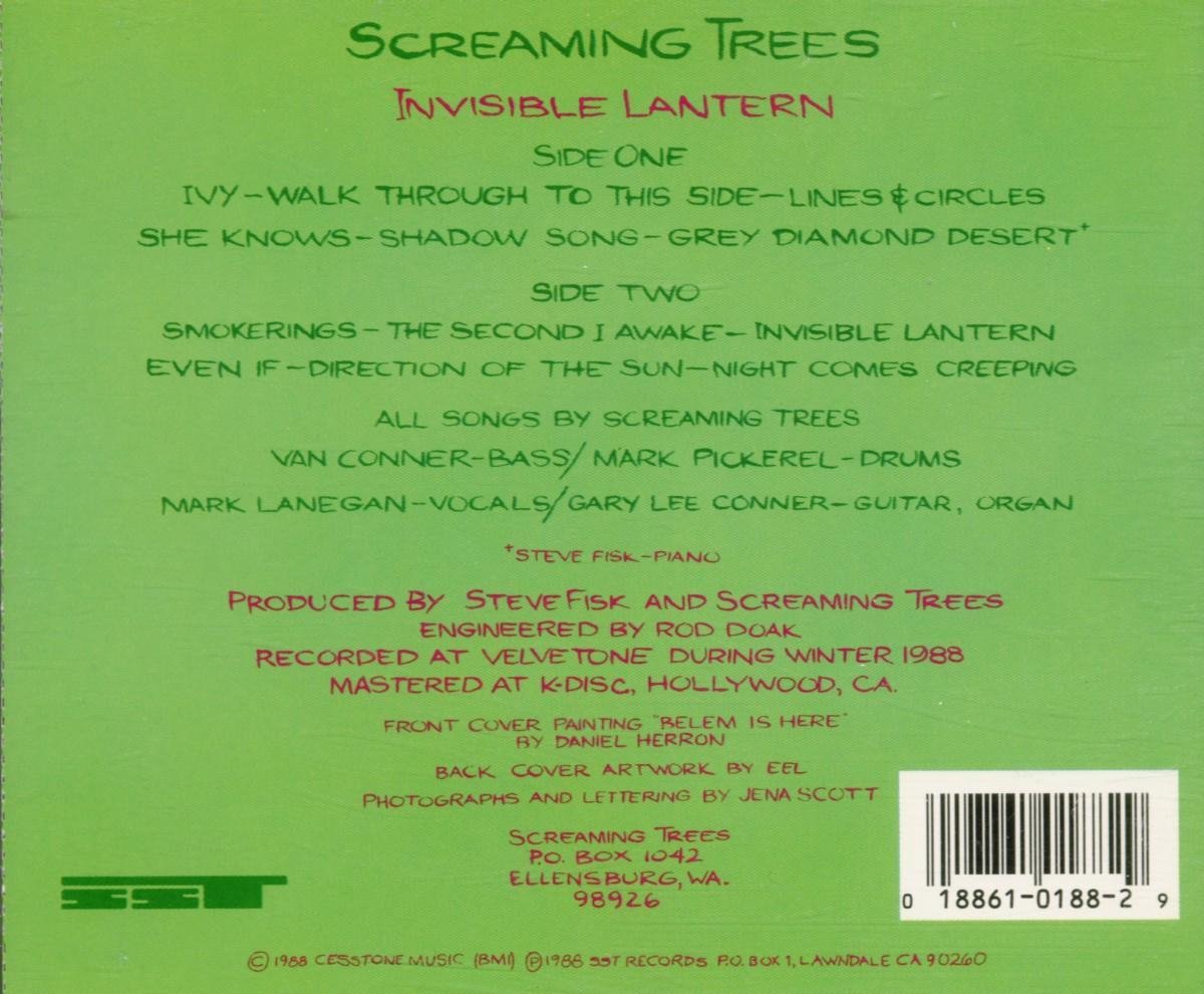 Invisible Lantern, Screaming Trees | CD (album) | Muziek | bol.com