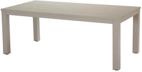 tuintafel 'SIENA' aluminium beige 200 X 75 cm | bol.com