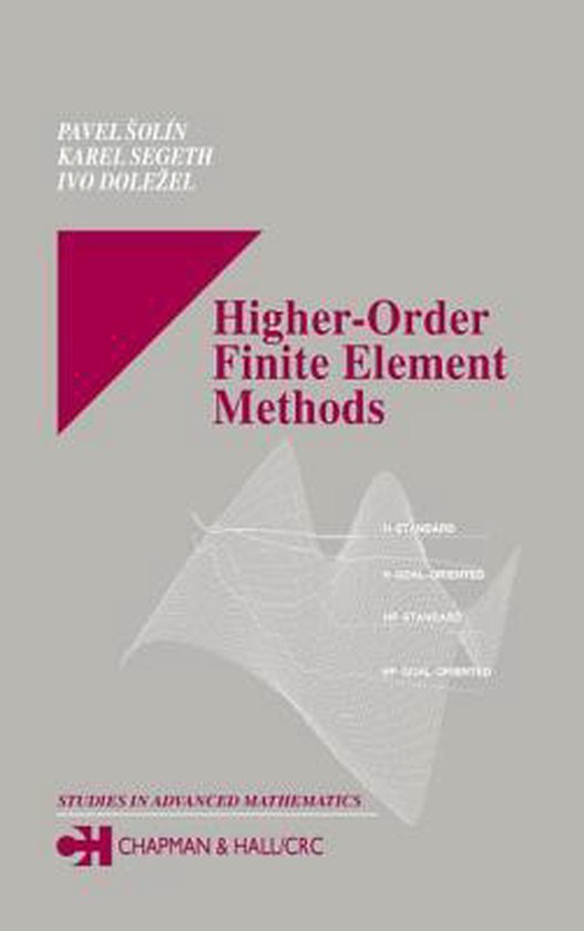 Higher-Order Finite Element Methods | 9781584884385 | Pavel Solin | Boeken | bol.com