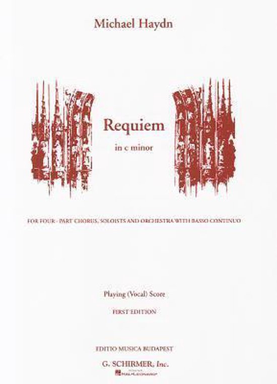 Requiem in C Minor, Haydn Michael | 9780793538058 | Boeken | bol
