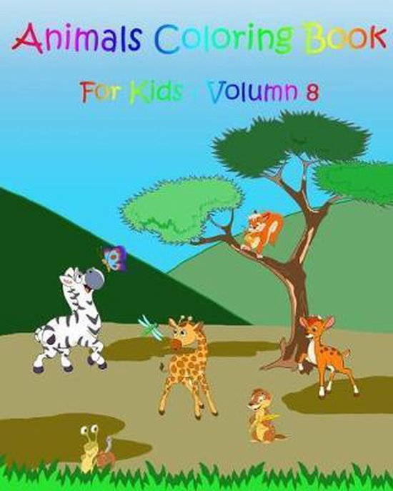 Coloring Books For Kids: Animals, Coloring Books For Kids ...