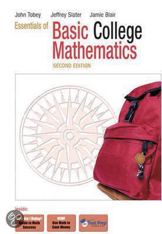 Essentials of Basic College Mathematics [With CDROM] | 9780321570659 | John Tobey Jr.... | bol.com