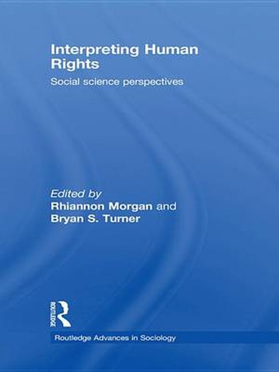 Routledge Advances in Sociology - Interpreting Human Rights (ebook ...