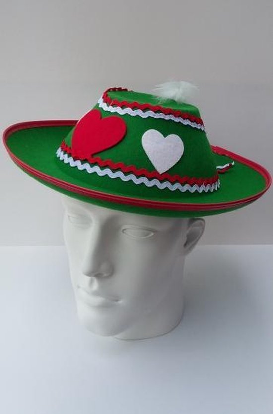 Oktoberfest Tiroler hoed voor dames | bol.com