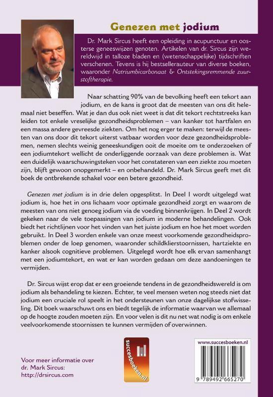 Genezen met jodium | 9789492665270 | Mark Dr. Sircus | Boeken | bol