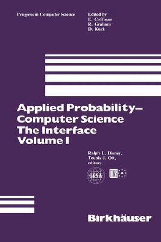 Progress in Computer Science and Applied Logic- Applied Probability ...