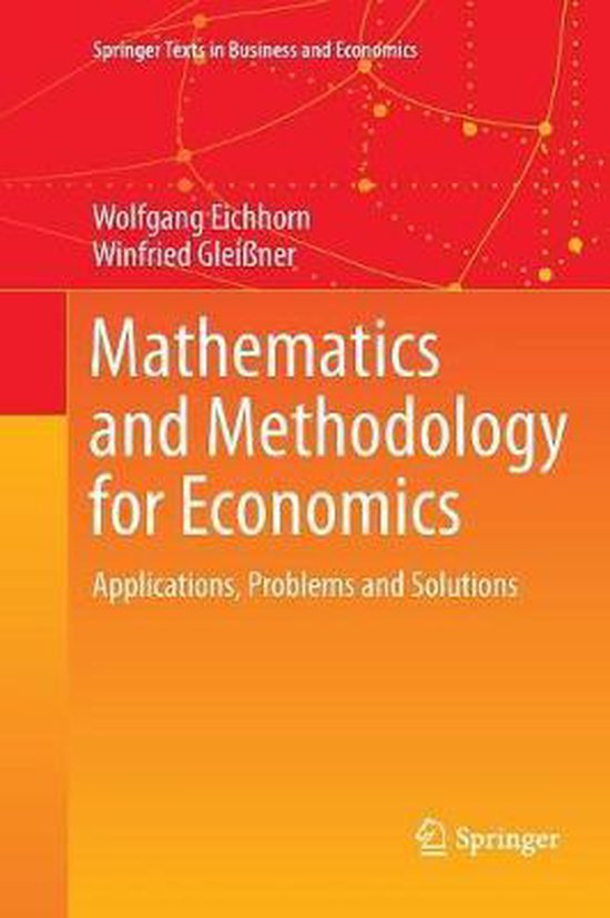 Springer Texts in Business and Economics- Mathematics and Methodology ...