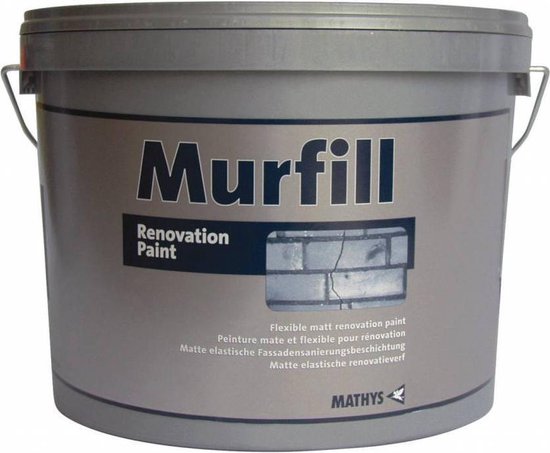 Mathys Murfill Renovation Paint - 15 kg - 400 g/m² - Wit ...