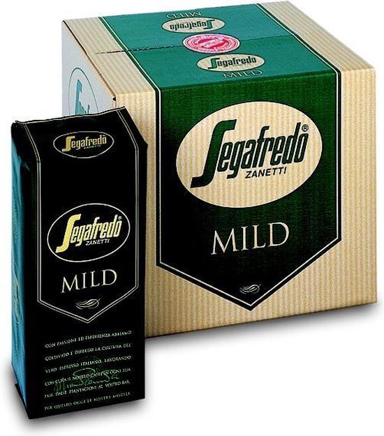 Segafredo Mild Koffiebonen - 6 x 1 kg | bol.com