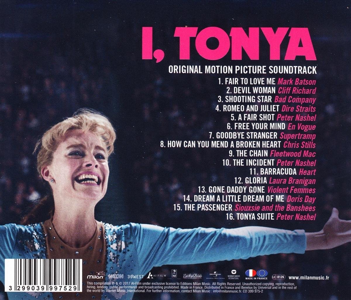 I, Tonya (Original Motion Picture Soundtrack), various artists | CD ...
