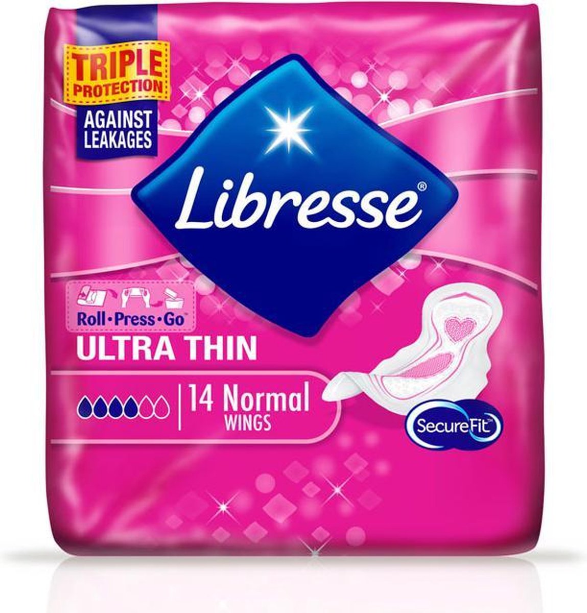 Libresse Ultra Normal Wing Maandverband Duo Pack 2 x 14 Stuks | bol.com