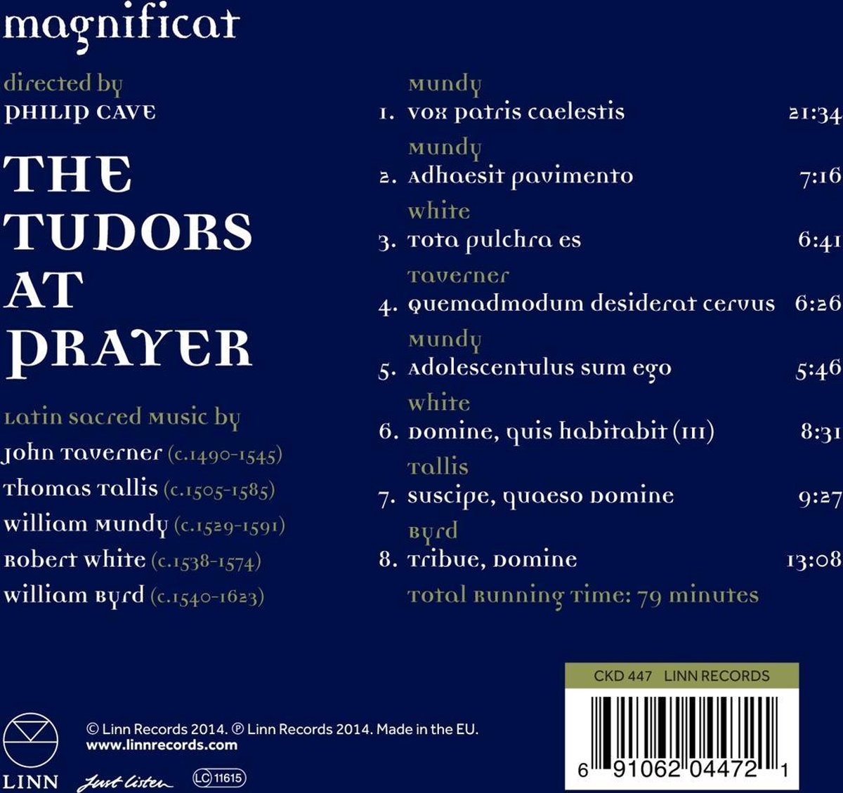 Magnificat; Philip Cave - The Tudors At Prayer (Super Audio CD), Philip ...