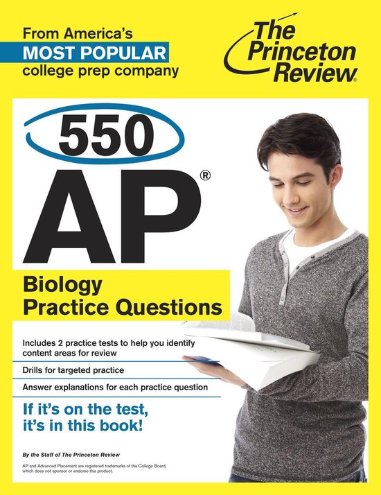 550 AP Biology Practice Questions (ebook), The Princeton Review ...