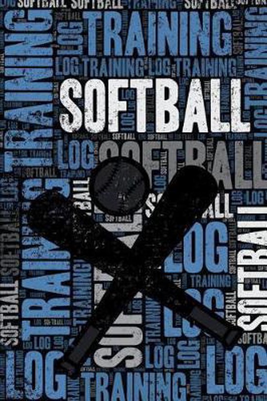 Softball Training Log and Diary, Elegant Notebooks | 9781090532114 ...