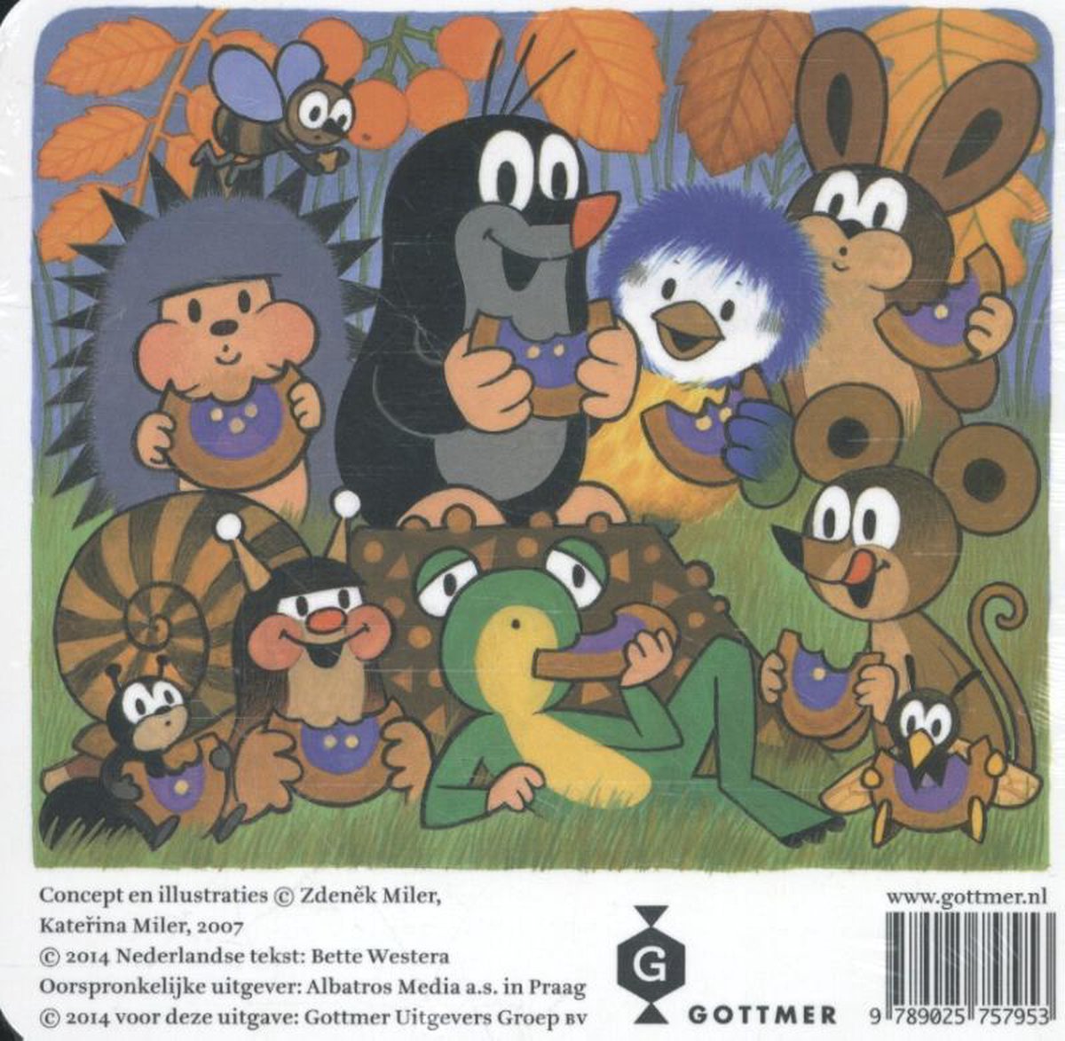 Molletje - Het molletje in de herfst, Zdenêk Miler | 9789025757953 ...