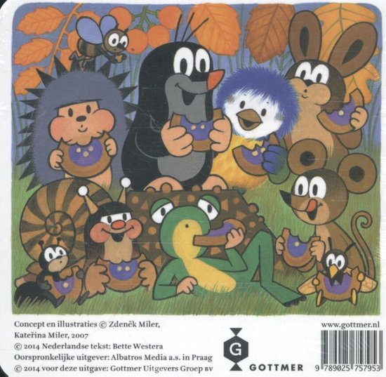 Molletje - Het molletje in de herfst, Zdenêk Miler | 9789025757953 ...