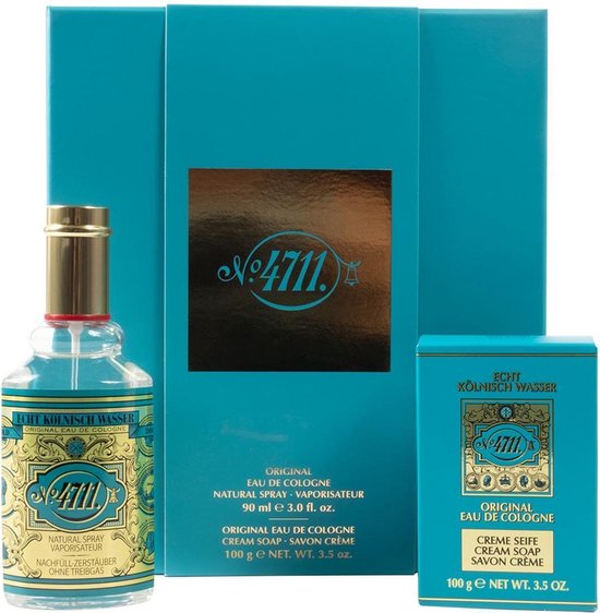 4711 by 4711 - Gift Set - 90 ml Eau De Cologne Spray + 100 ml Soap ...