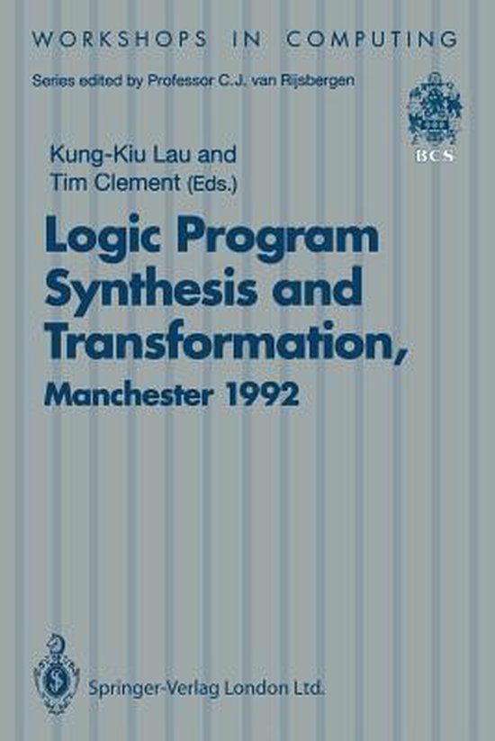 Logic Program Synthesis and Transformation | 9783540198062 | Boeken | bol