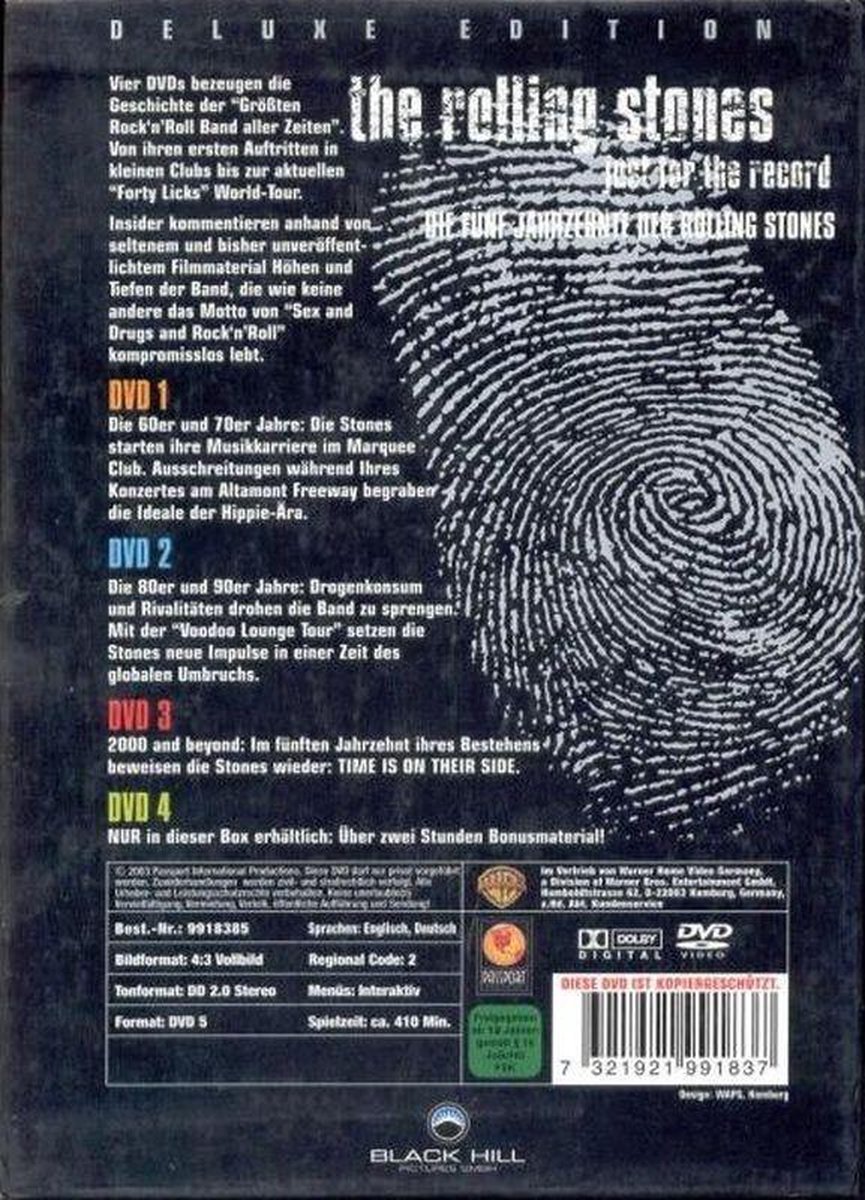 Rolling Stones - Just For The Record (Import) (Dvd) | Dvd's | bol.com