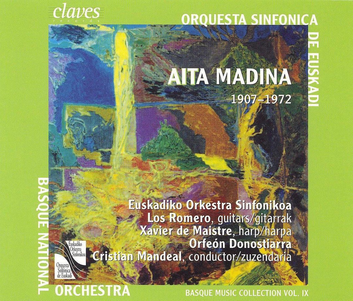 Basque Music Collection Vol. Ix, Euskadiko Orkestra Sinfonikoa | CD ...