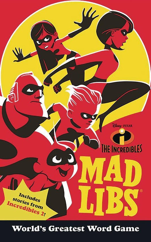 Mad Libs-The Incredibles Mad Libs, Mickie Matheis | 9781524787141 ...