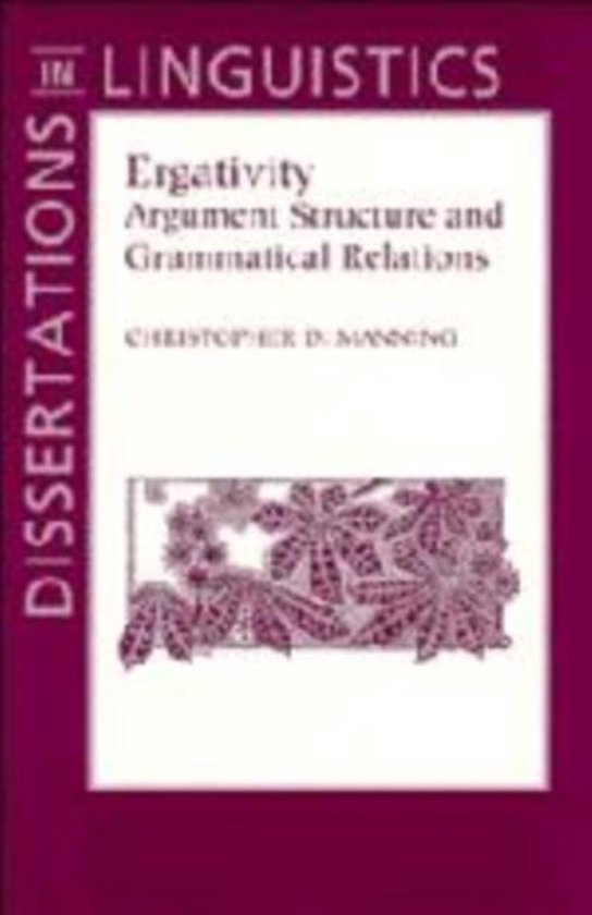 Ergativity - Argument Structure & Grammatical Relations | 9781575860374 ...