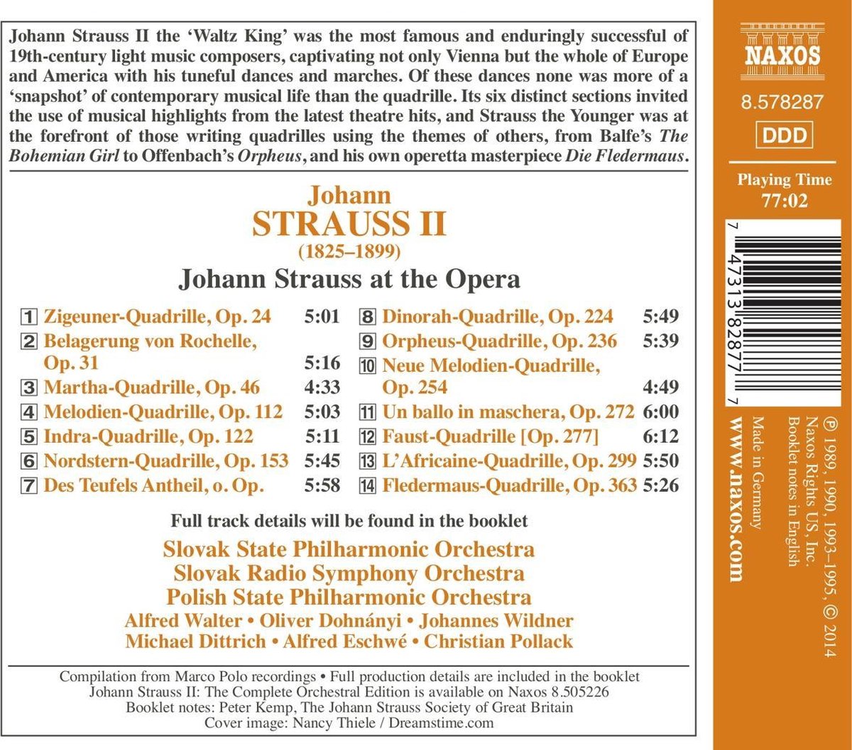 Various Artists - Johann Strauss II At The Opera (CD), various artists ...