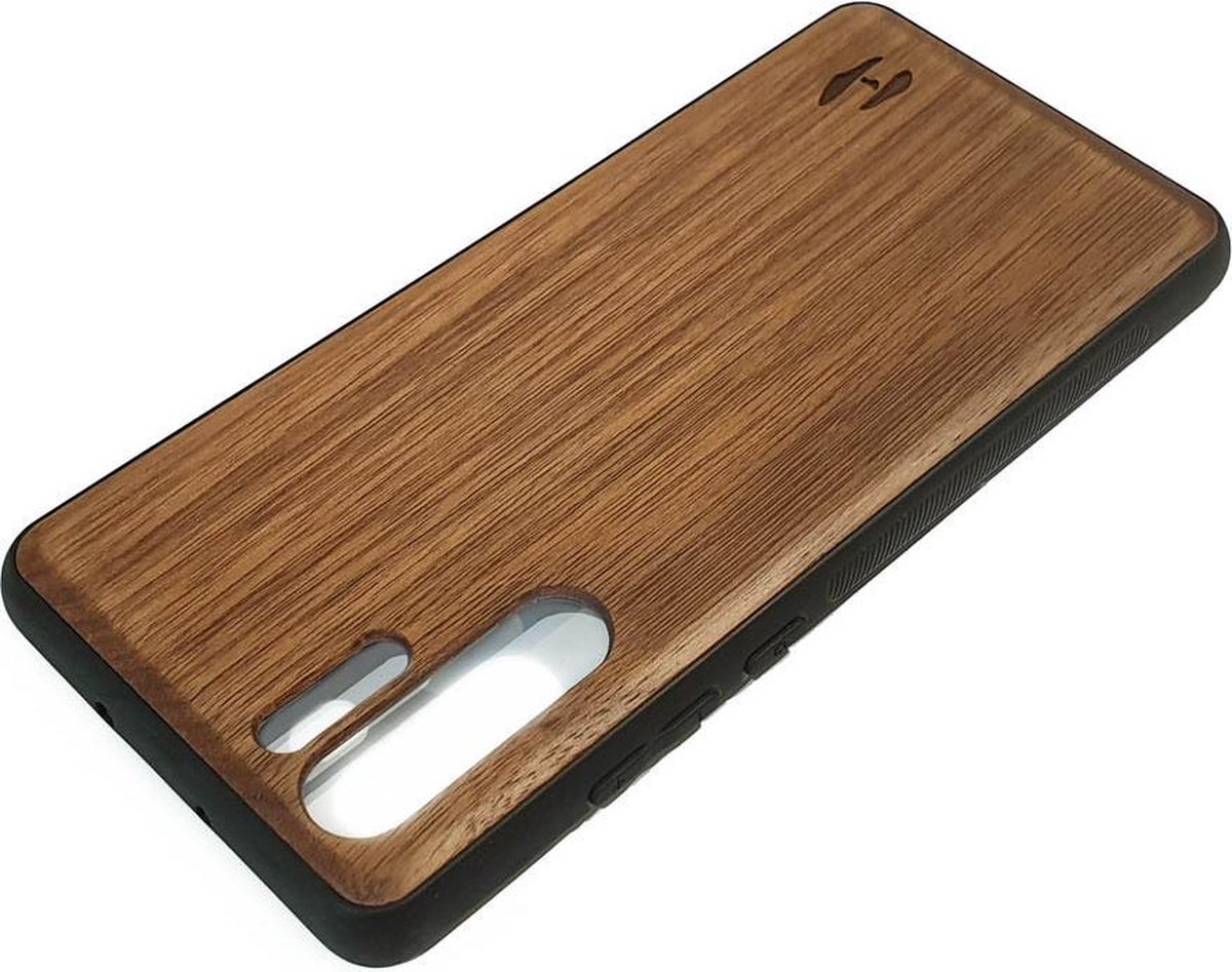 Echt houten hardcase cover iPhone 5 / 5S - donker notenhout | bol.com