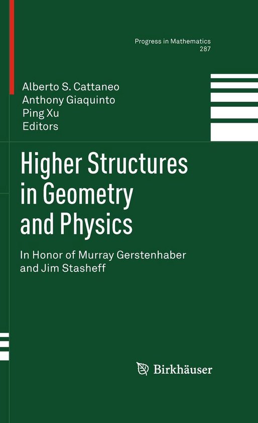 Progress in Mathematics 287 - Higher Structures in Geometry and Physics ...