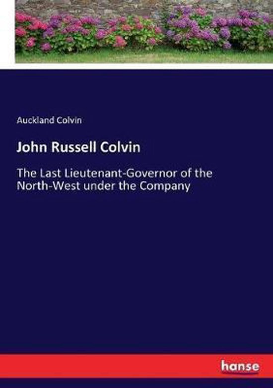 John Russell Colvin, Auckland Colvin | 9783337345457 | Boeken | bol.com