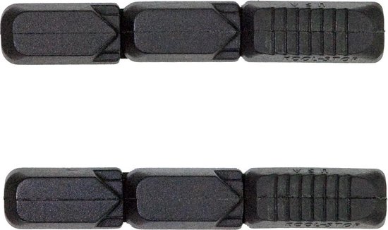 Kool-stop Remblokrubbers Tectonic V-brake 72 X 12 Mm Zwart 2 Stuks | bol