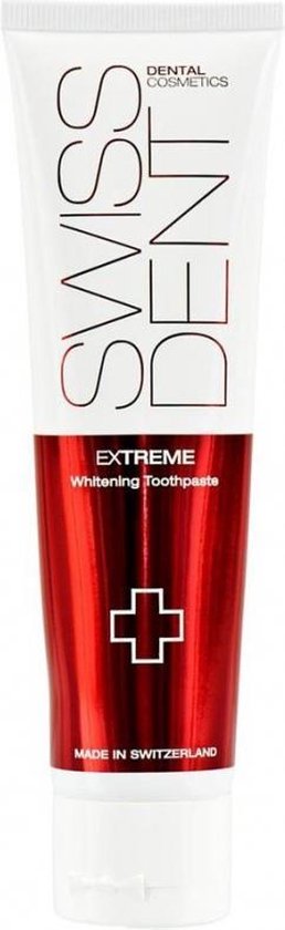 Swissdent Dental Cosmetics Extreme Whitening Tandpasta 100 ml | bol