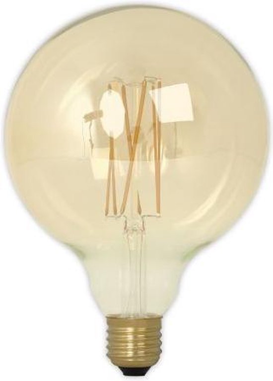 Calex LED lamp Globe - 4,5W (40W) E27 Gold Dimbaar met Led dimmer 125mm x 170mm - (3... | bol.com