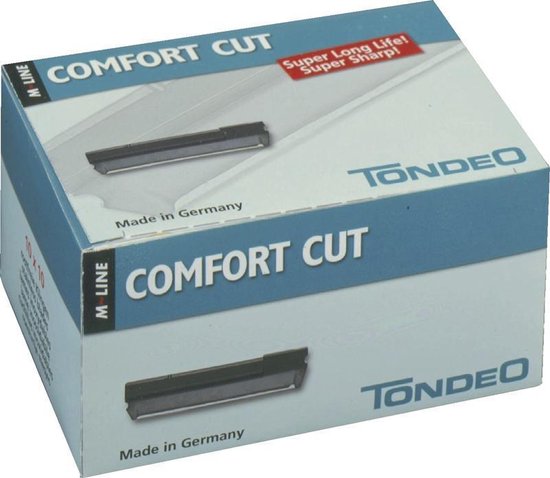 Tondeo Comfort Cut Klingen 10x10 | bol