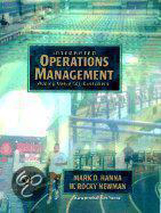 Integrated Operations Management, Mark D. Hanna | 9780130711618 ...