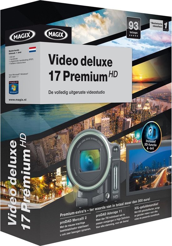 Magix Video deluxe 17 Premium HD | bol