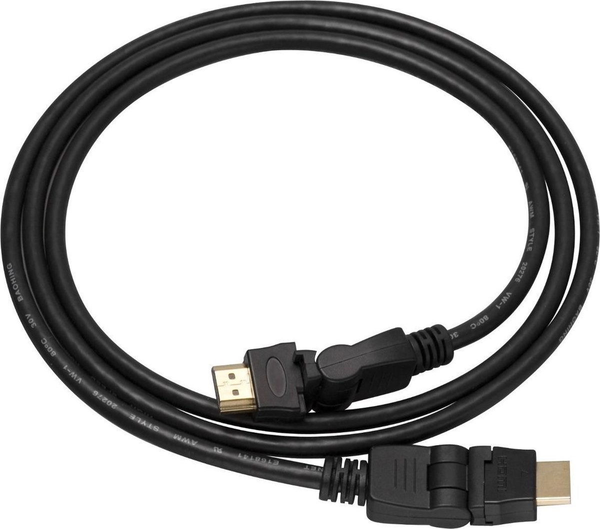Snakebyte A&V Mamba Dual Swivel HDMI Cable (1,5m) | bol.com