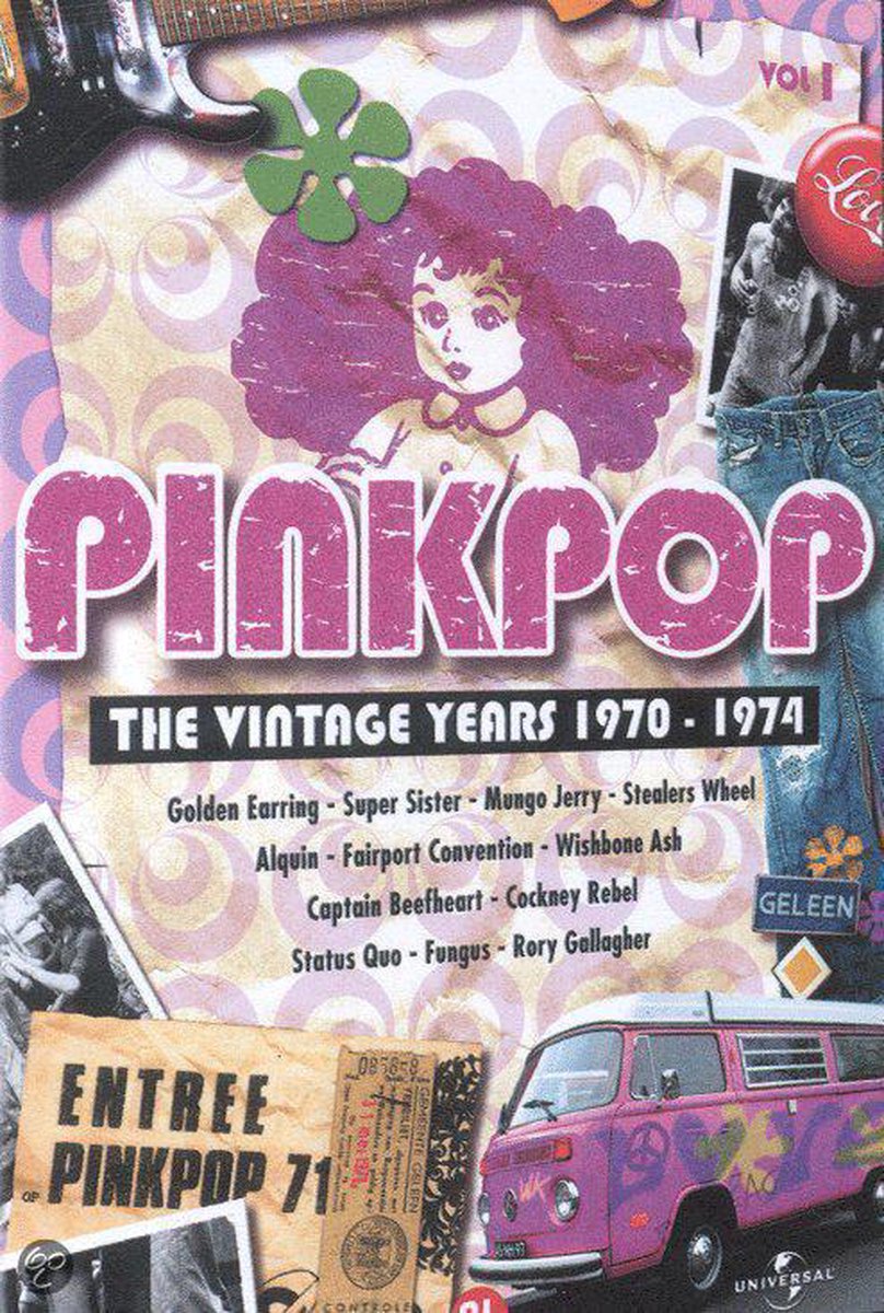 Pinkpop - The Vintage Years 1970-1974, various artists | Muziek | bol