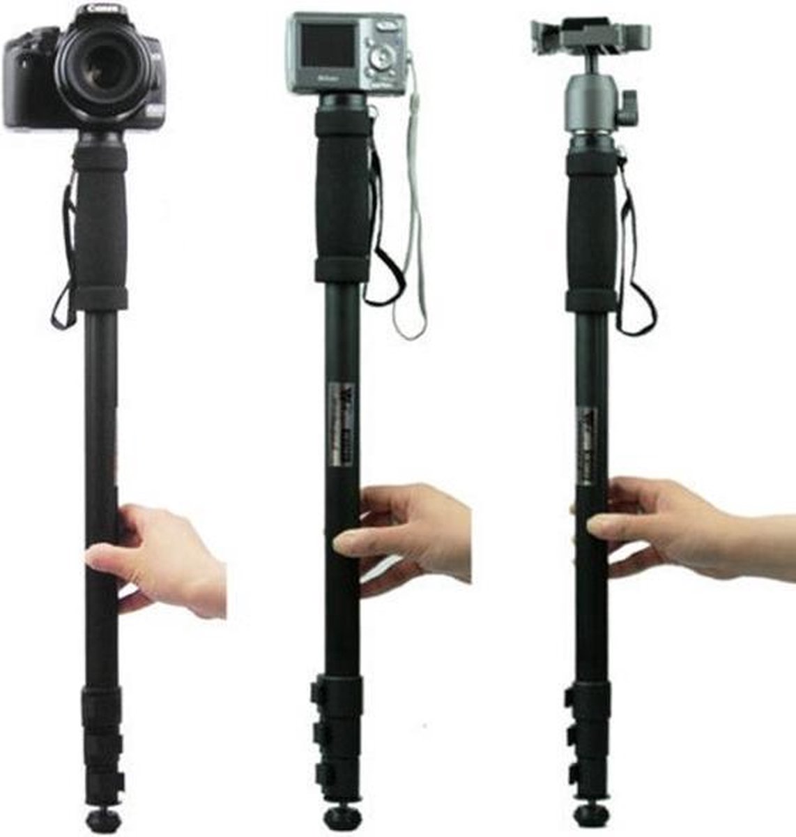 XL Monopod Camerastatief - DSLR Foto & Video Camera Eenbeen Statief ...