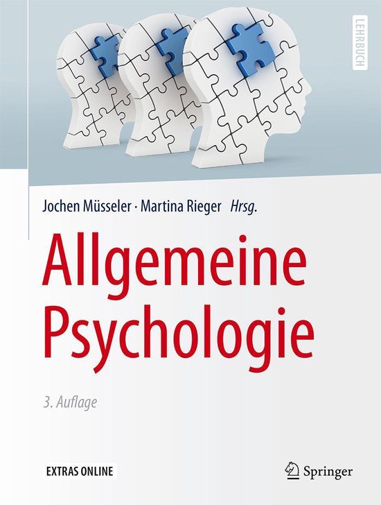 Allgemeine Psychologie (ebook) | 9783642538988 | Boeken | bol.com