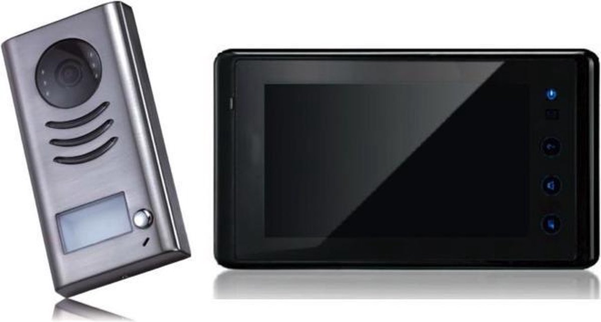 Guardian Intercom tweedraads met richtbare camera zwart | bol.com