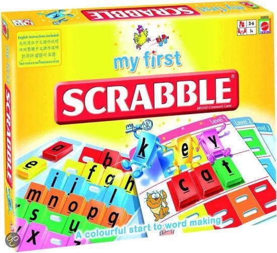 Mattel Mijn Eerste Scrabble | bol
