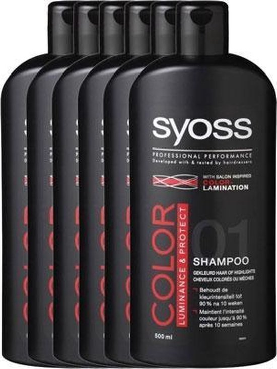 Syoss Shampoo Color Protect Voordeelverpakking | bol.com