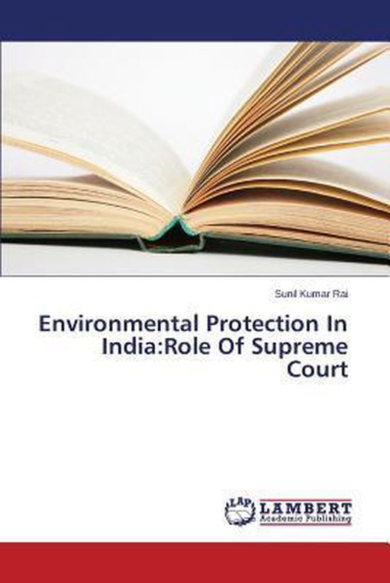Environmental Protection In India | 9783659635014 | Rai Sunil Kumar ...